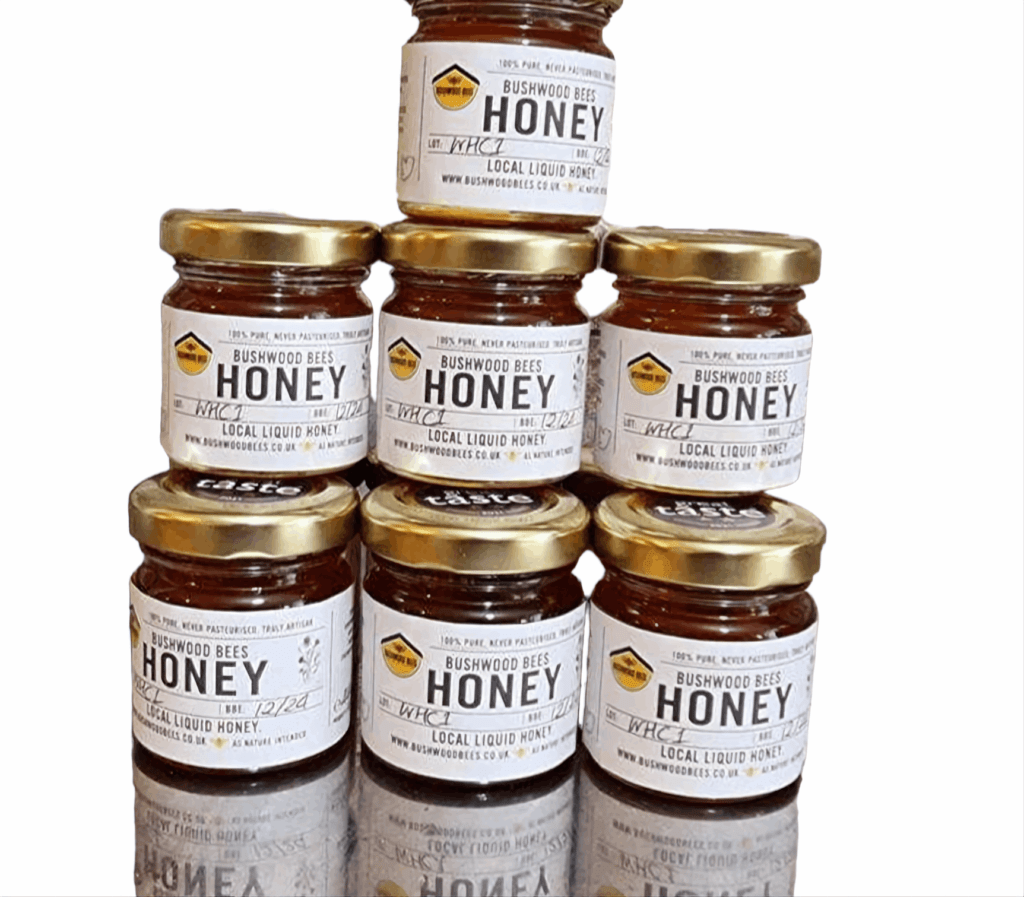 Raw Local Honey Favours - Gifts - 10 jars - Bushwood Bees - Local honey ...